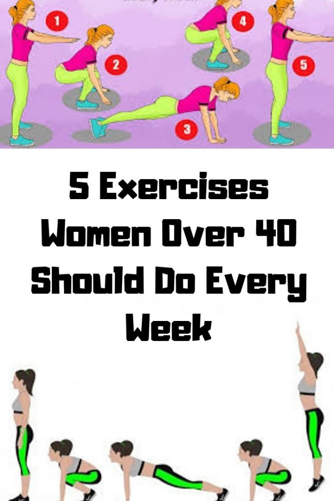 5 EXERCISES WOMEN OVER 40 SHOULD DO EVERY WEEK – Yoga4daily