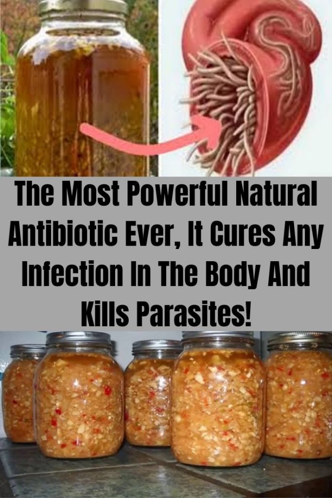 THE MOST POWERFUL NATURAL ANTIBIOTIC EVER, IT CURES ANY INFECTION IN ...
